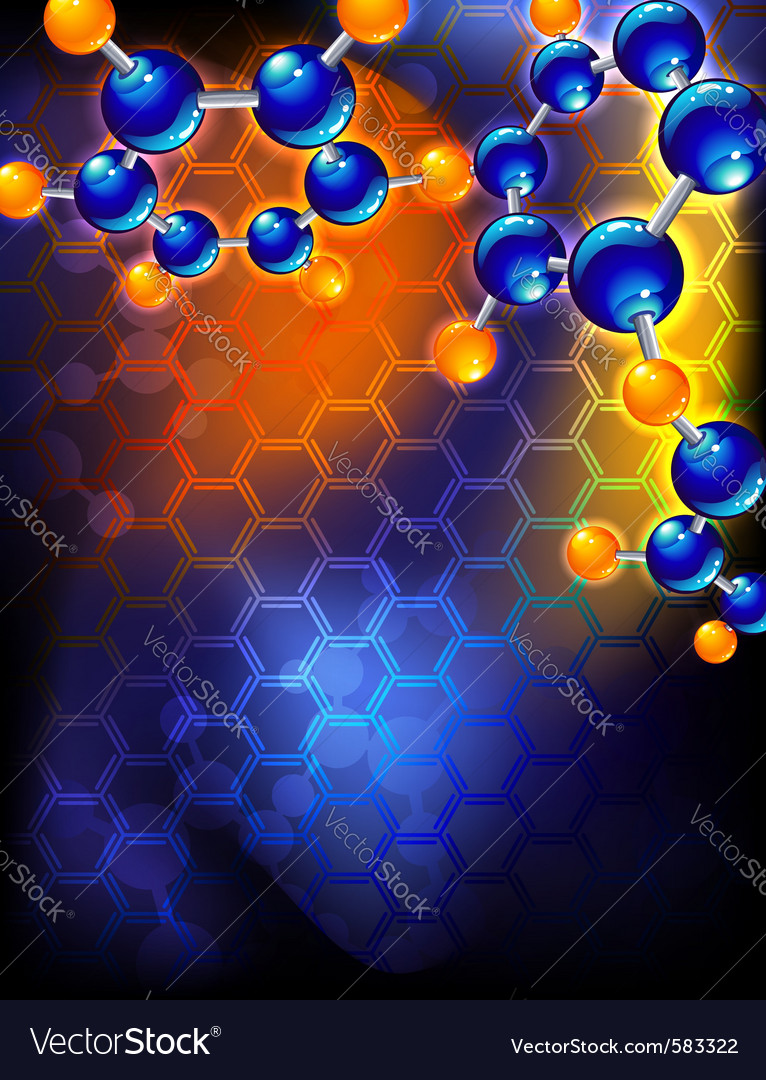 Molecule Royalty Free Vector Image - VectorStock