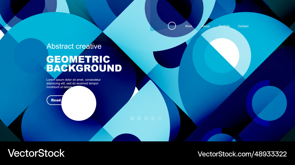 Simple circles and round elements pattern Vector Image