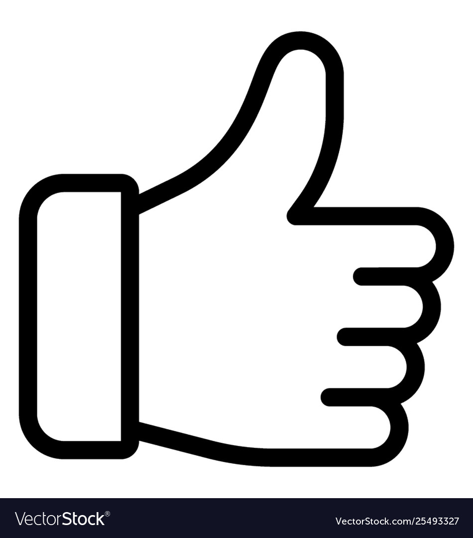 Like Royalty Free Vector Image - VectorStock