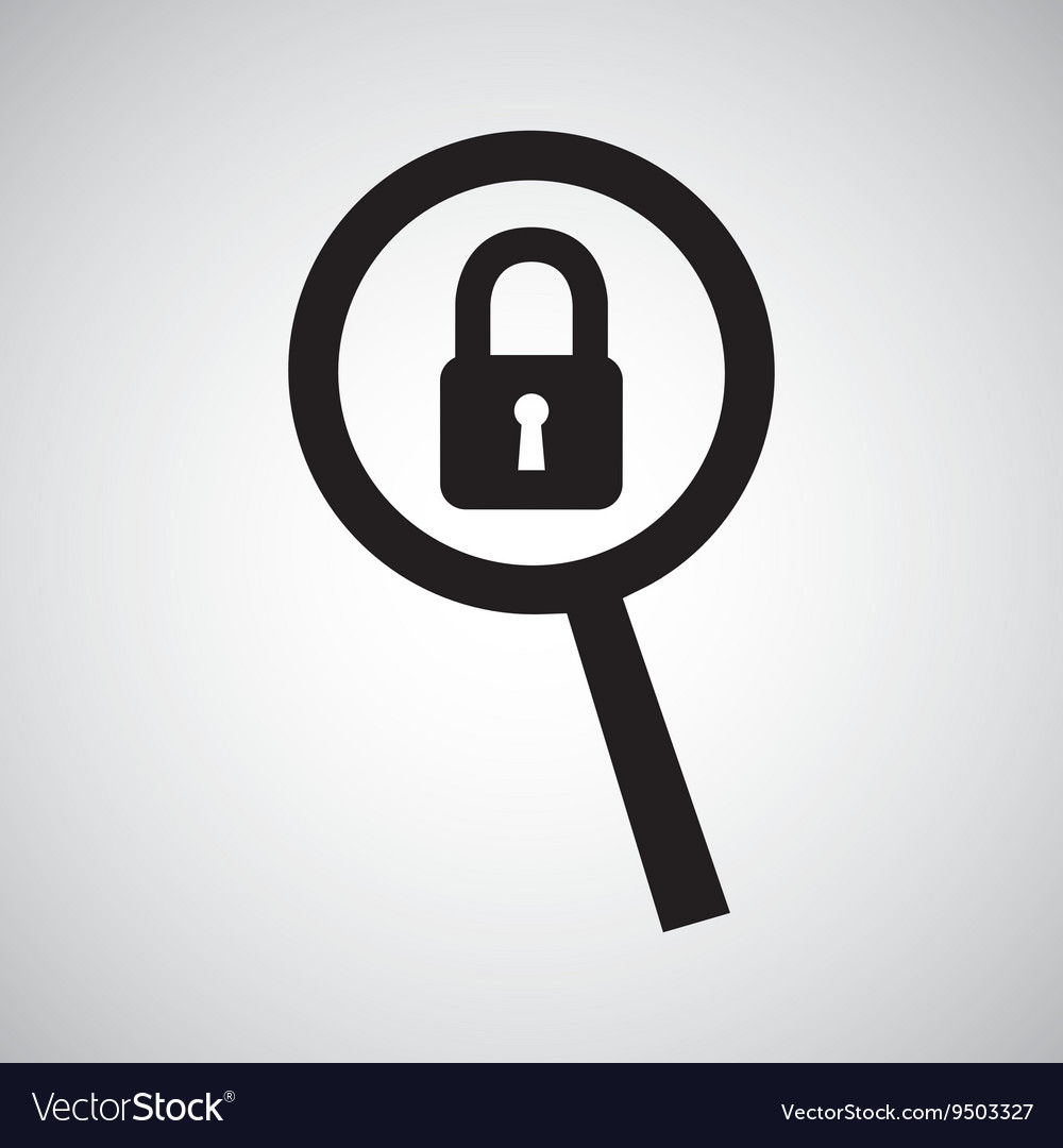 Security system design Royalty Free Vector Image