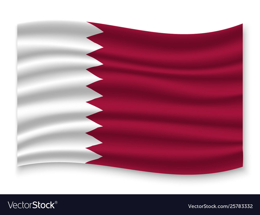 3d waving flag Royalty Free Vector Image - VectorStock