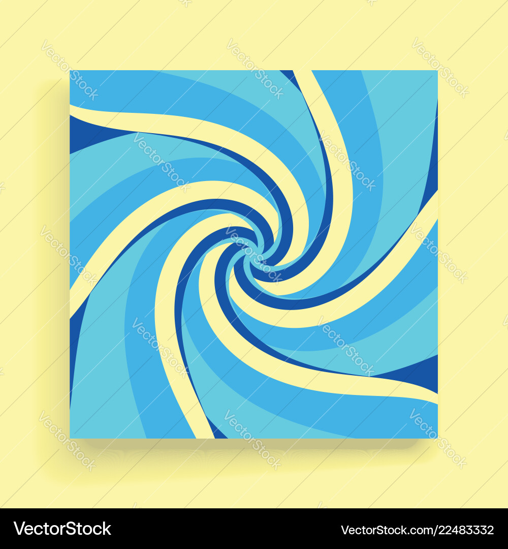Abstract swirl background cover design template Vector Image