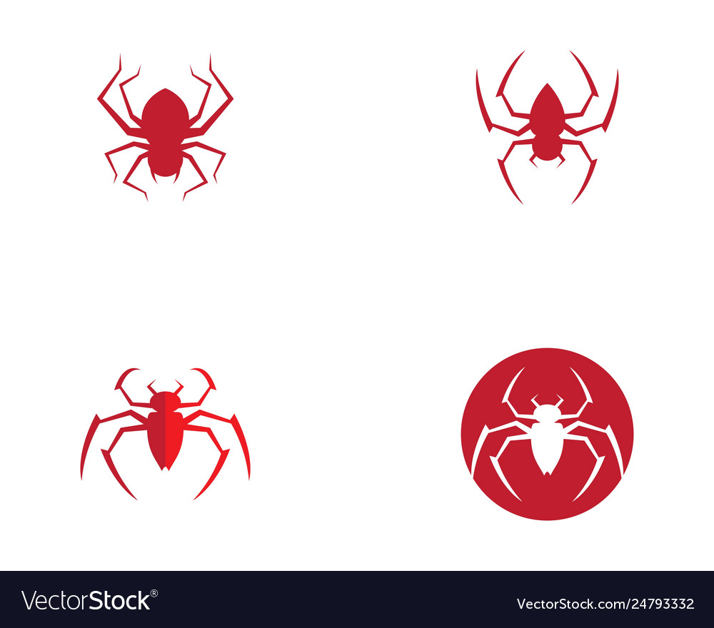 Spider symbol Royalty Free Vector Image - VectorStock