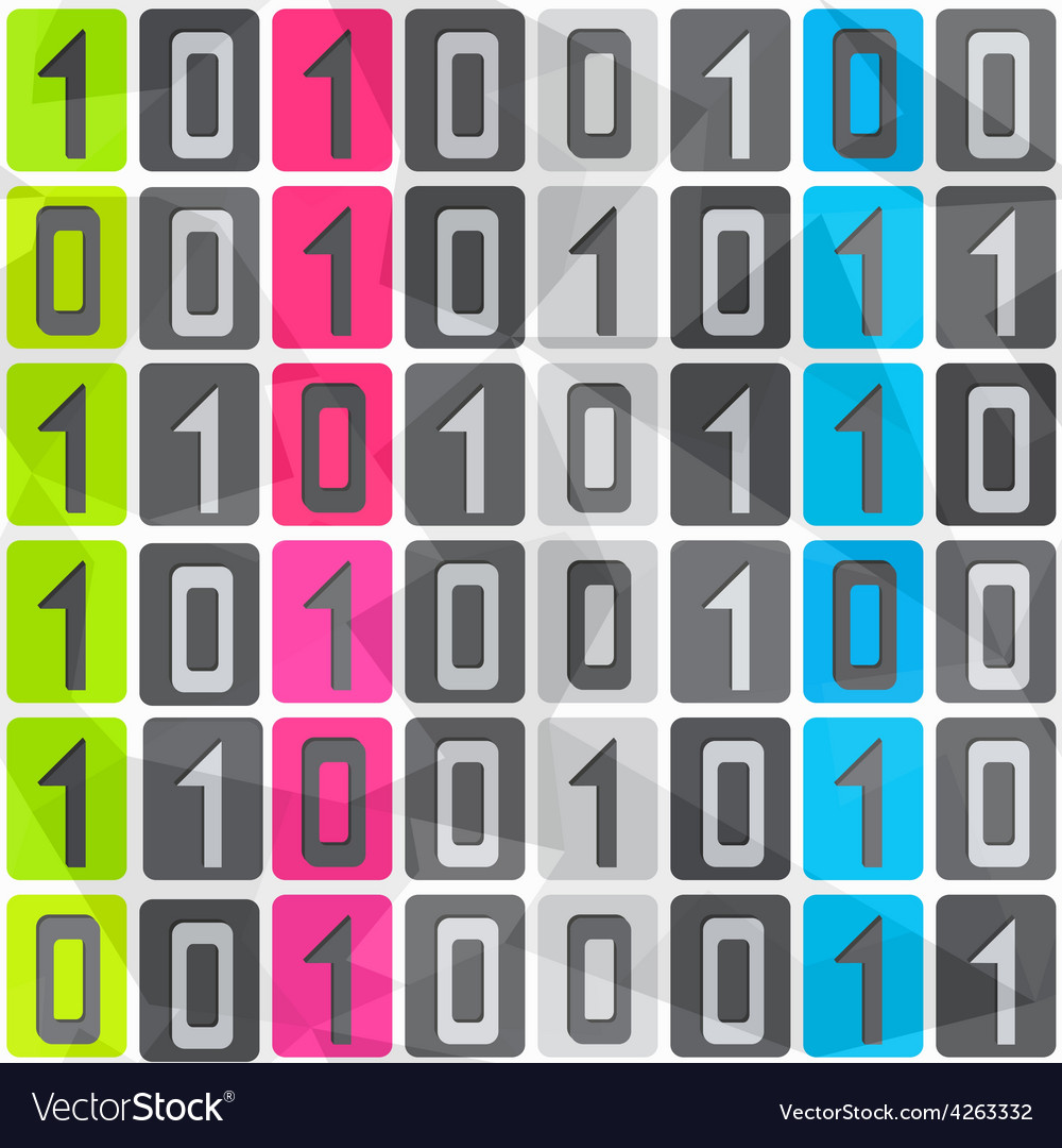 Tech seamless pattern Royalty Free Vector Image