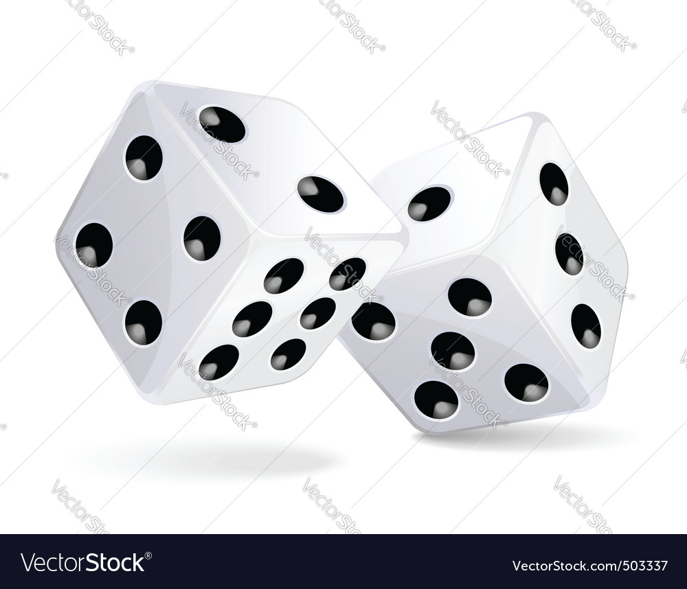 Dices Royalty Free Vector Image - VectorStock