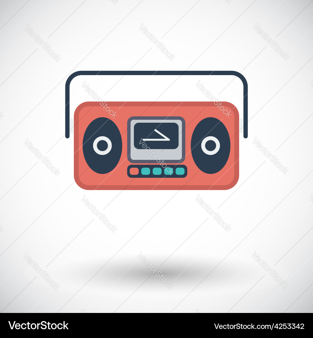 Boombox Royalty Free Vector Image - VectorStock