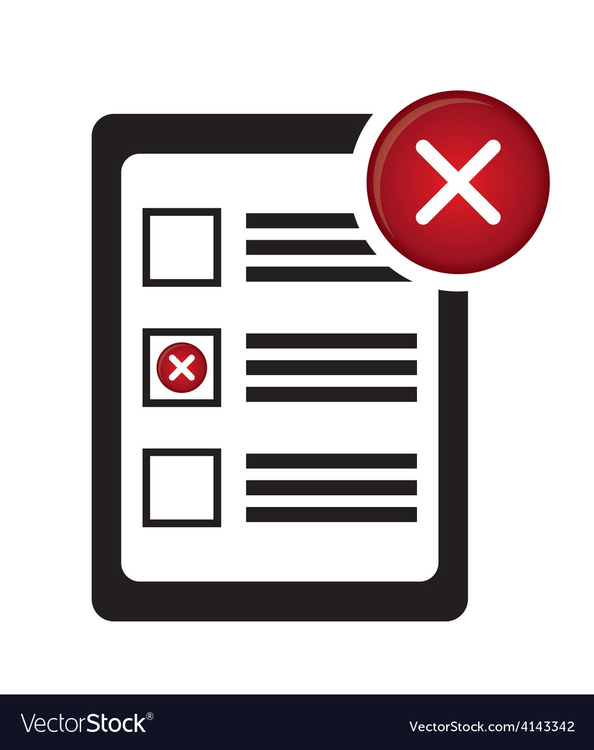 Survey design Royalty Free Vector Image - VectorStock