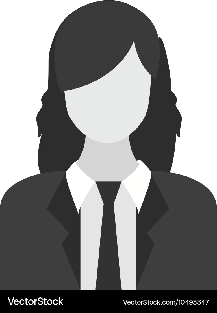 Female finance officer Royalty Free Vector Image