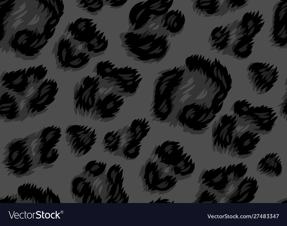 Leopard seamless pattern Royalty Free Vector Image