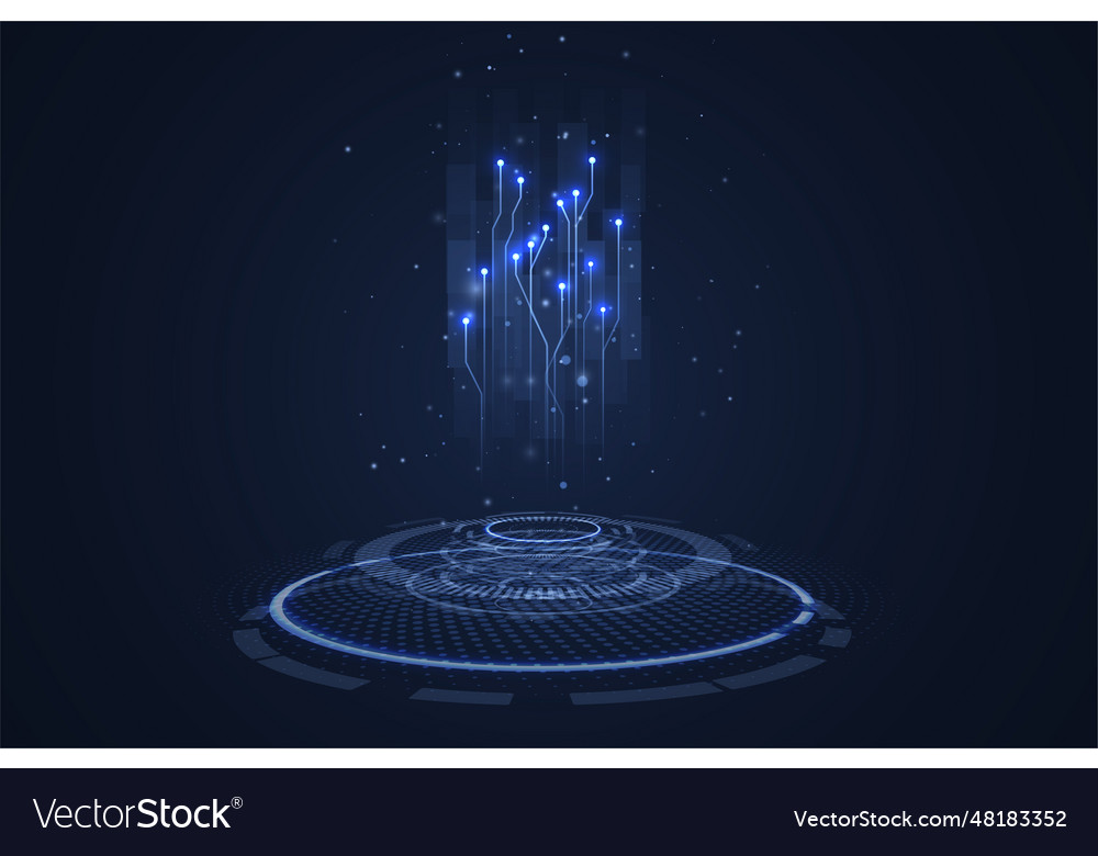Abstract technology background Royalty Free Vector Image