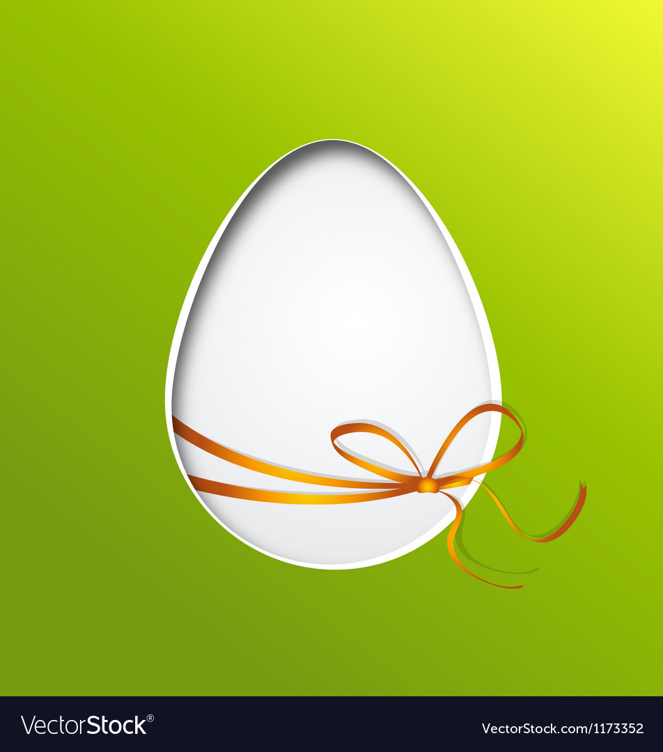 Easter egg Royalty Free Vector Image - VectorStock