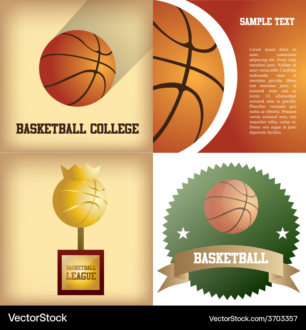 A set of labels and backgrounds with different bas