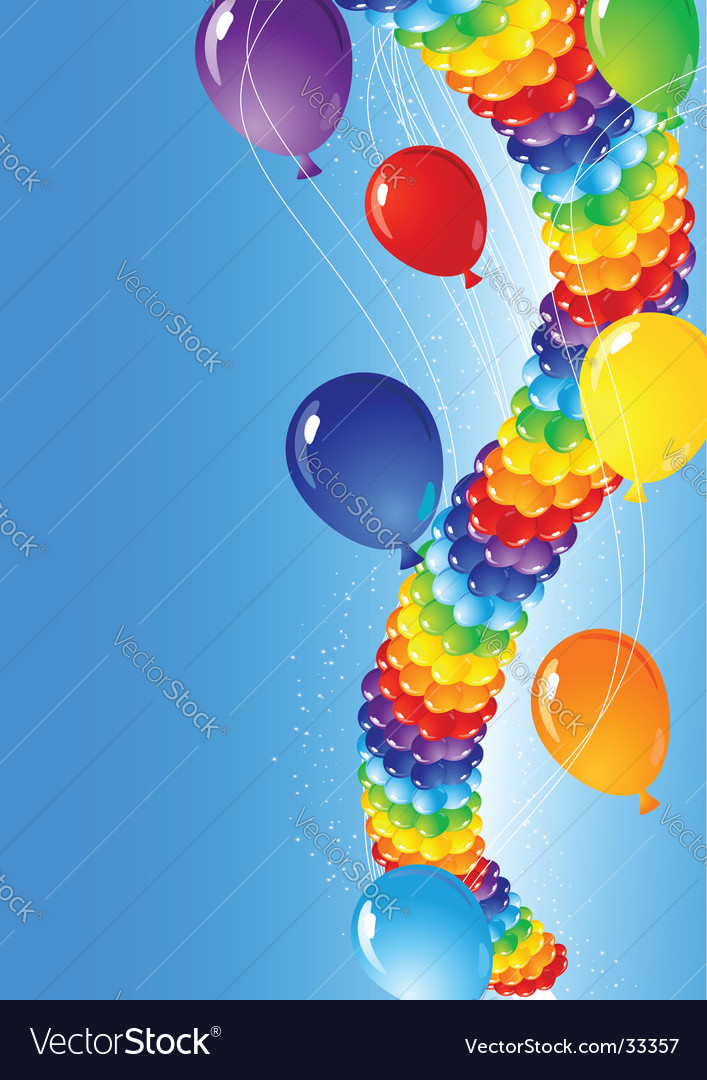 Balloons Royalty Free Vector Image - VectorStock