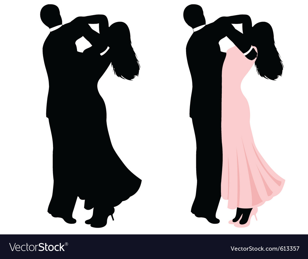 Couple dancing Royalty Free Vector Image - VectorStock