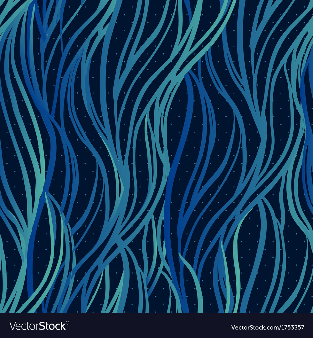 Seamless abstract pattern waves background Vector Image
