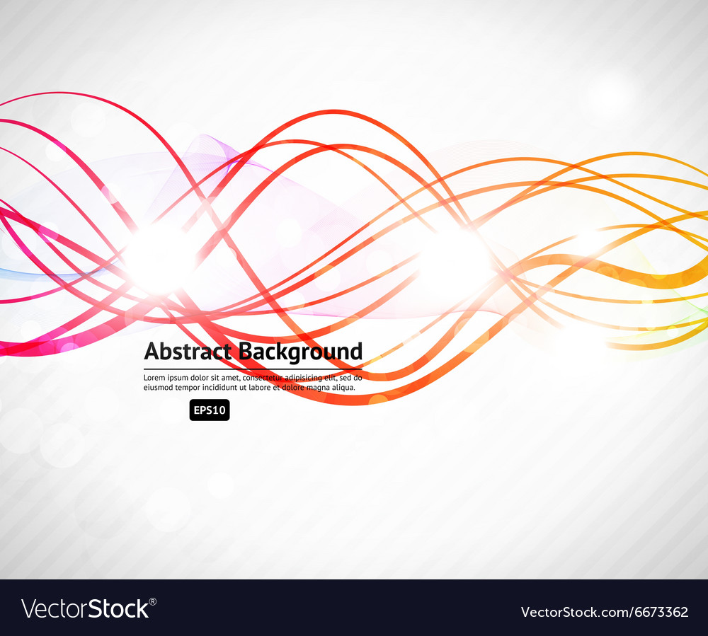 Abstract background with curved lines Royalty Free Vector