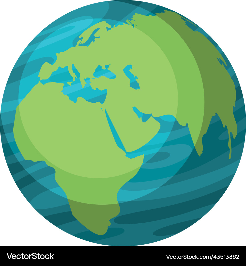 World planet earth Royalty Free Vector Image - VectorStock