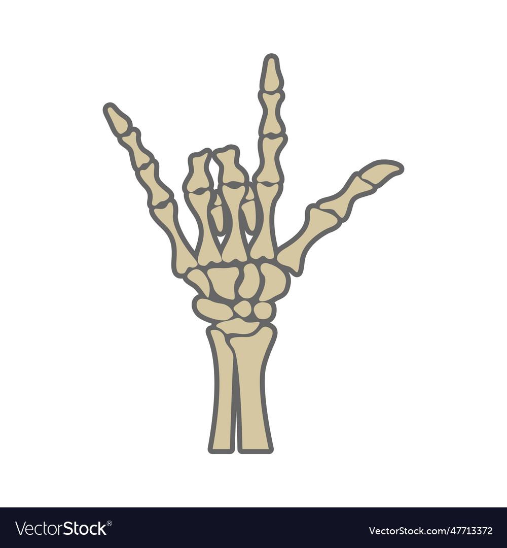 Bones icon logo design Royalty Free Vector Image