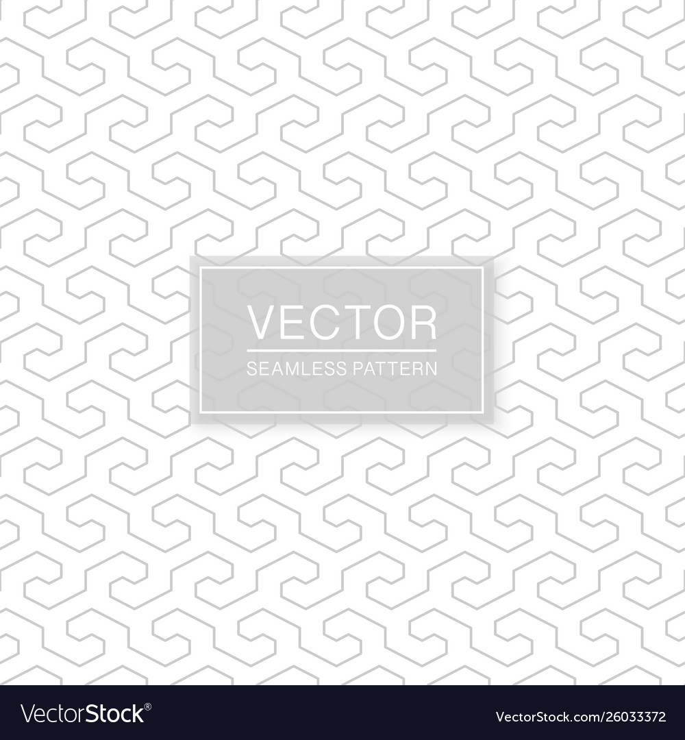 Decorative seamless stylish pattern - simple Vector Image