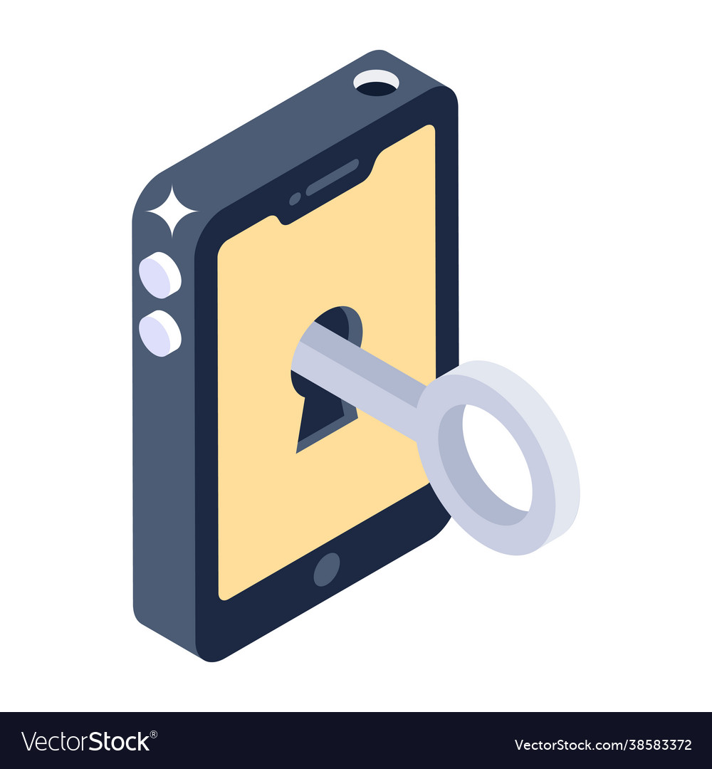 Mobile access Royalty Free Vector Image - VectorStock