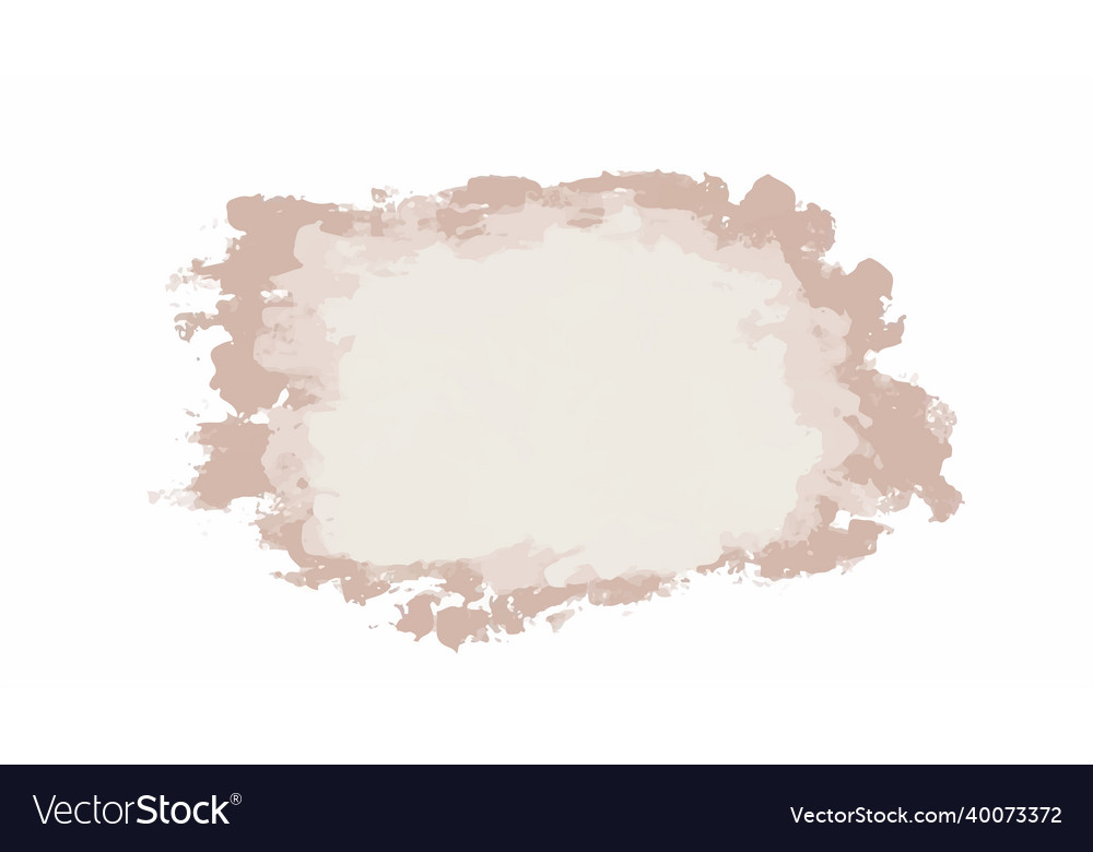 Pink and earth tone watercolor minimal design Vector Image