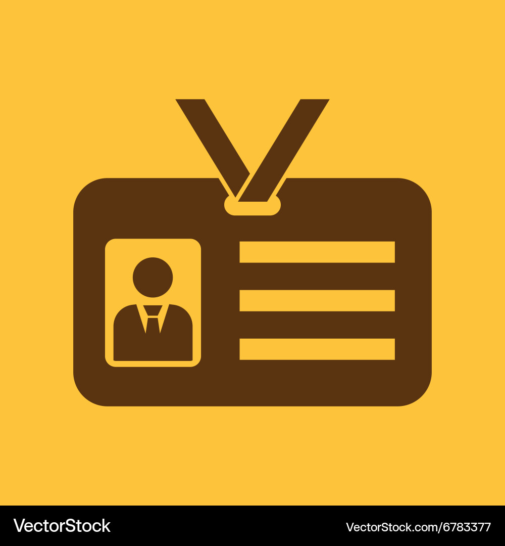 Accreditation icon admission and badge Royalty Free Vector