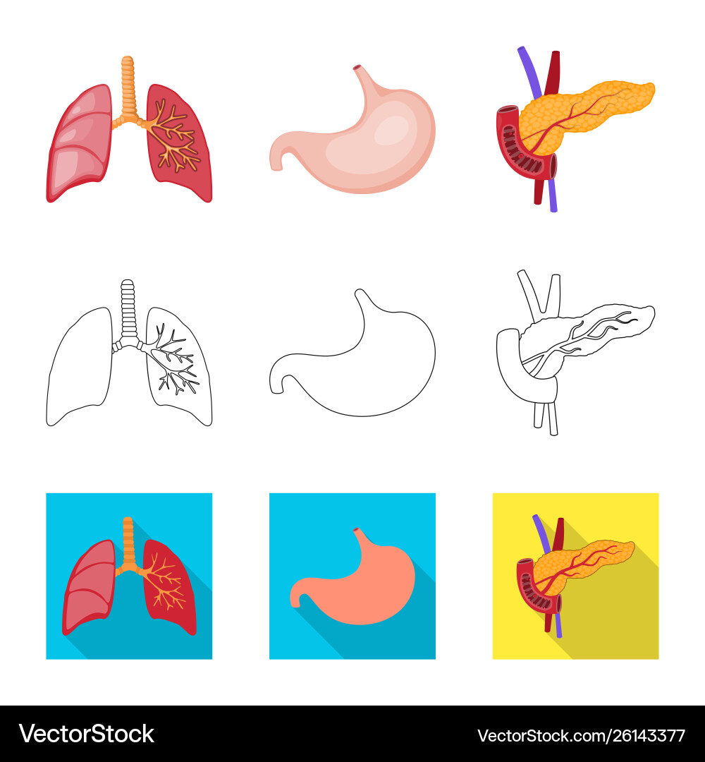 Biology and scientific logo Royalty Free Vector Image