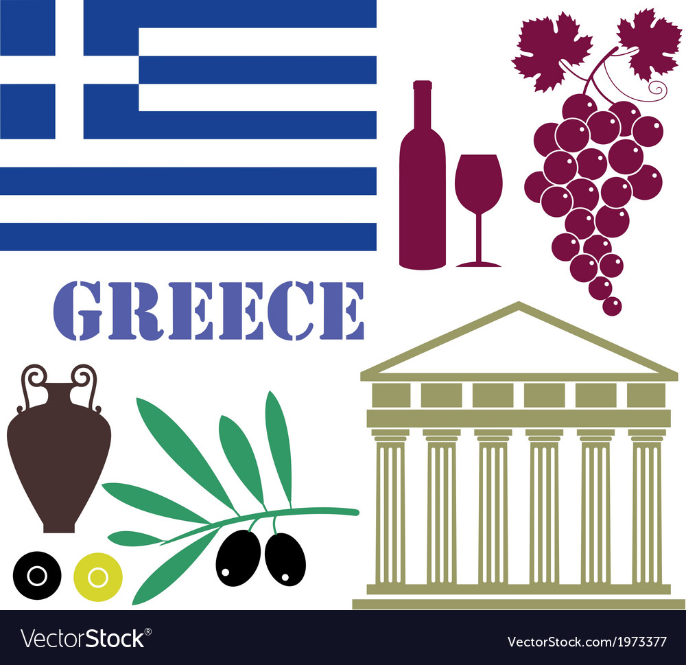 Greece Royalty Free Vector Image - VectorStock