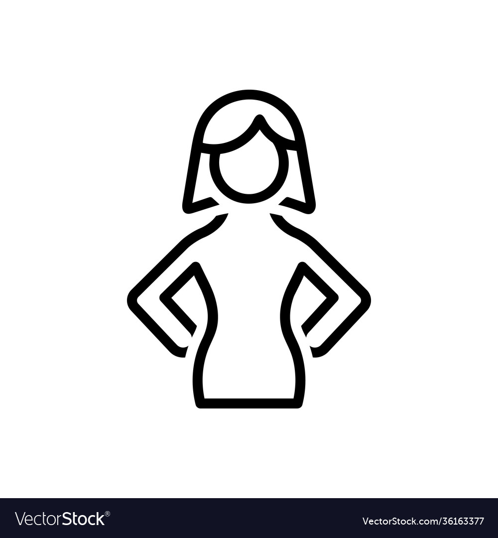 Model Royalty Free Vector Image - VectorStock
