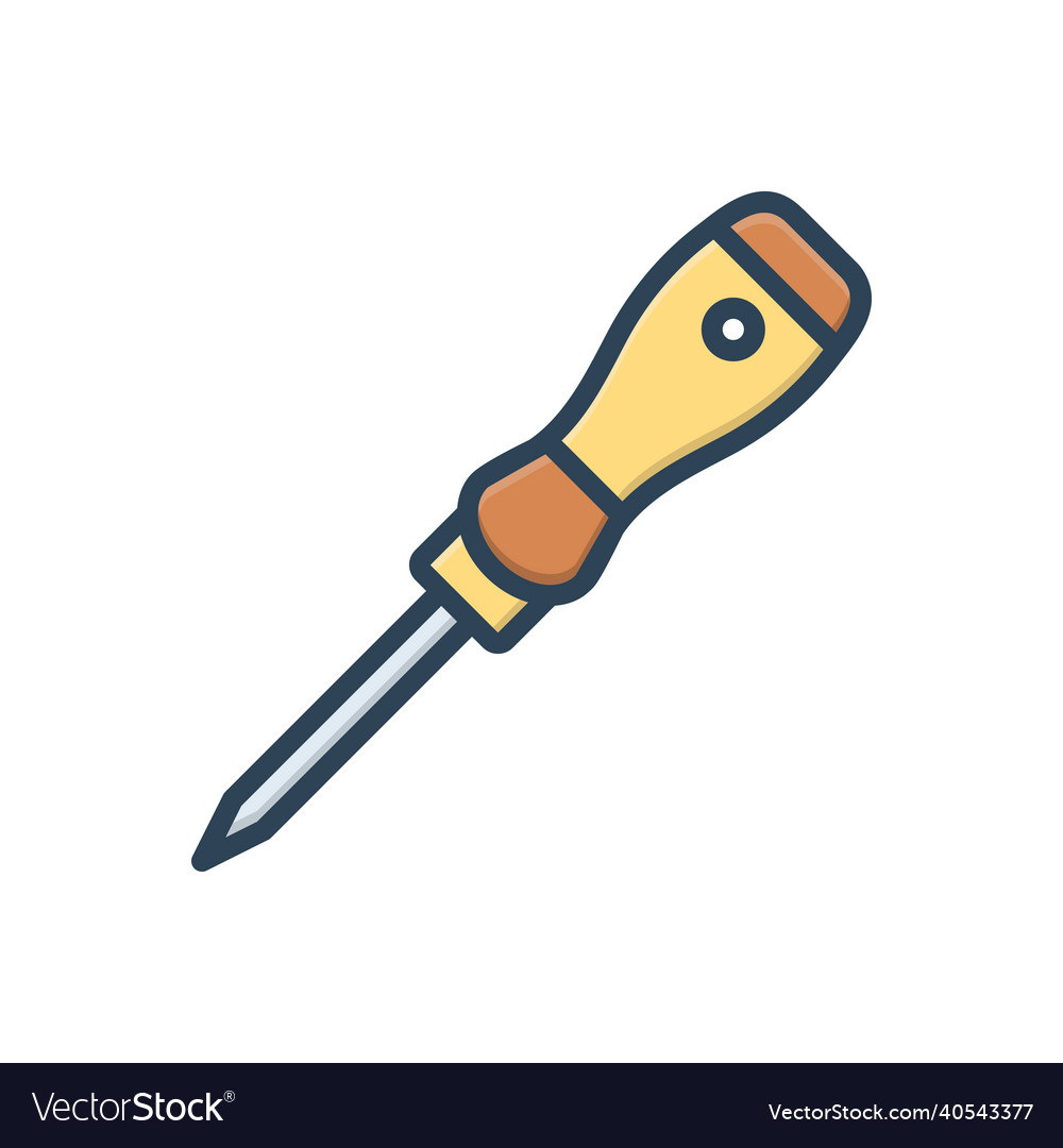 Screwdriver Royalty Free Vector Image - VectorStock