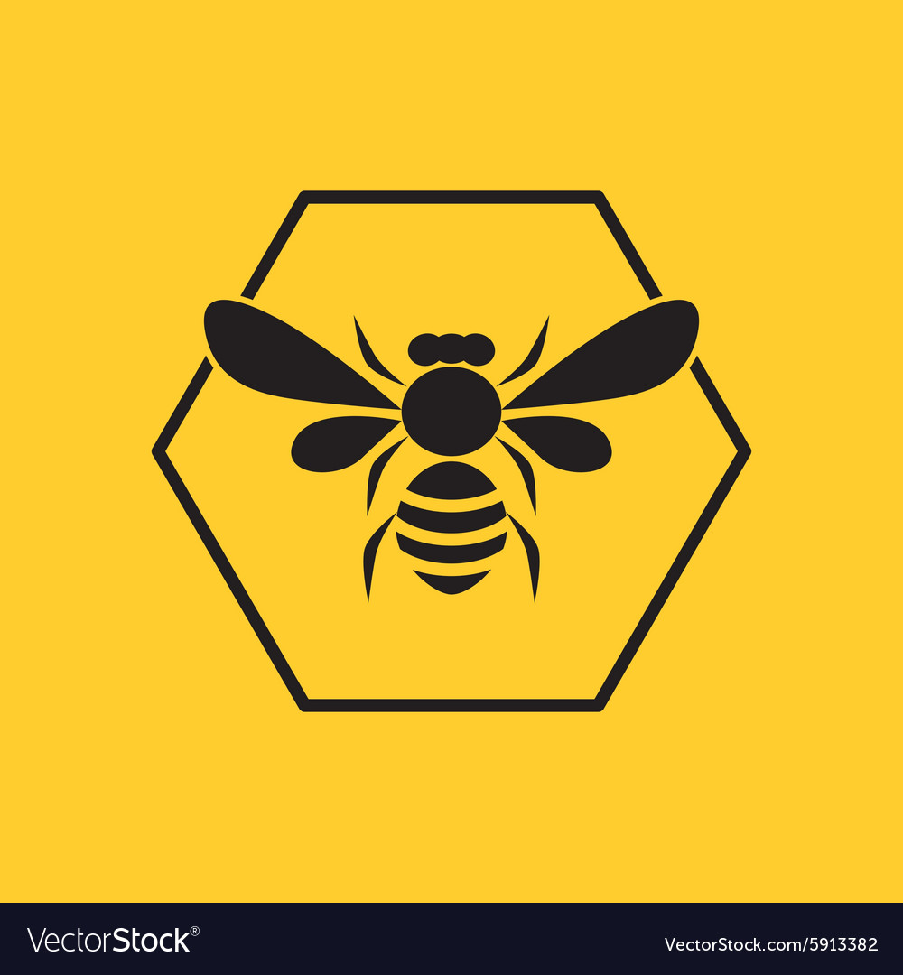 BEE Royalty Free Vector Image - VectorStock