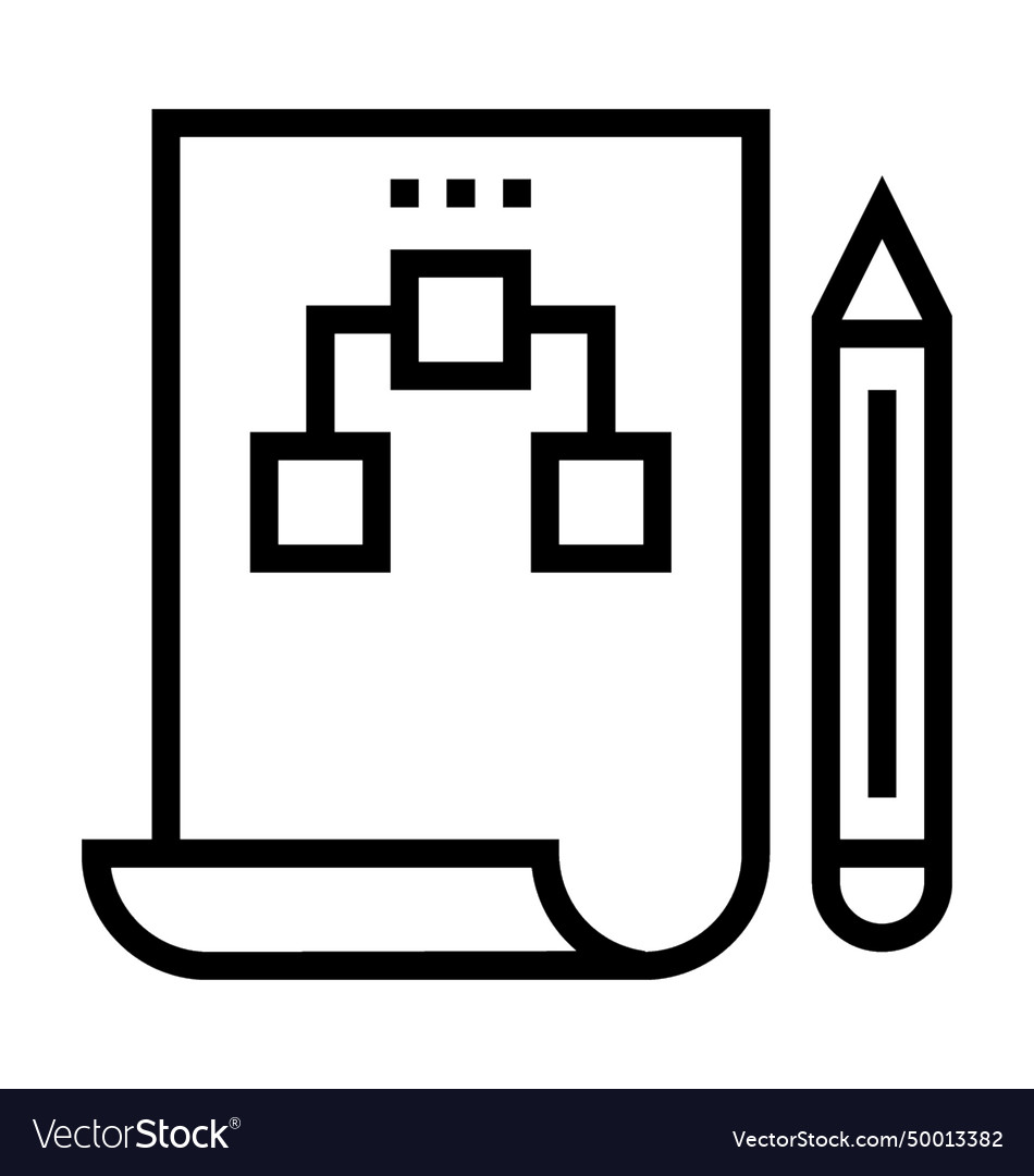 Drafting icon Royalty Free Vector Image - VectorStock