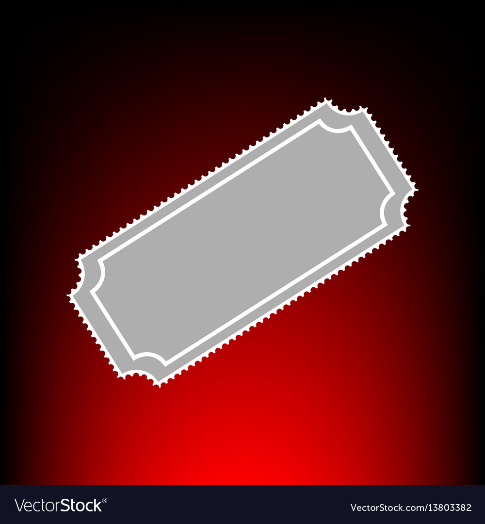 Ticket Royalty Free Vector Image - VectorStock