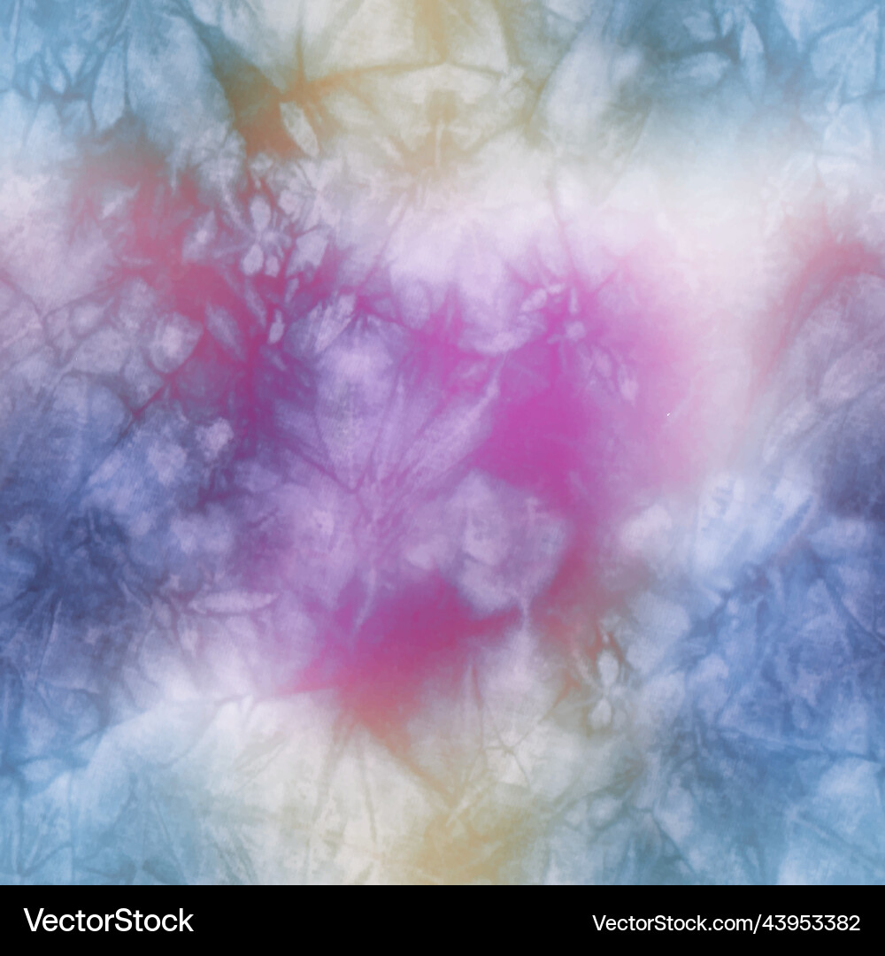 Tie dye digital print for t-shirt Royalty Free Vector Image