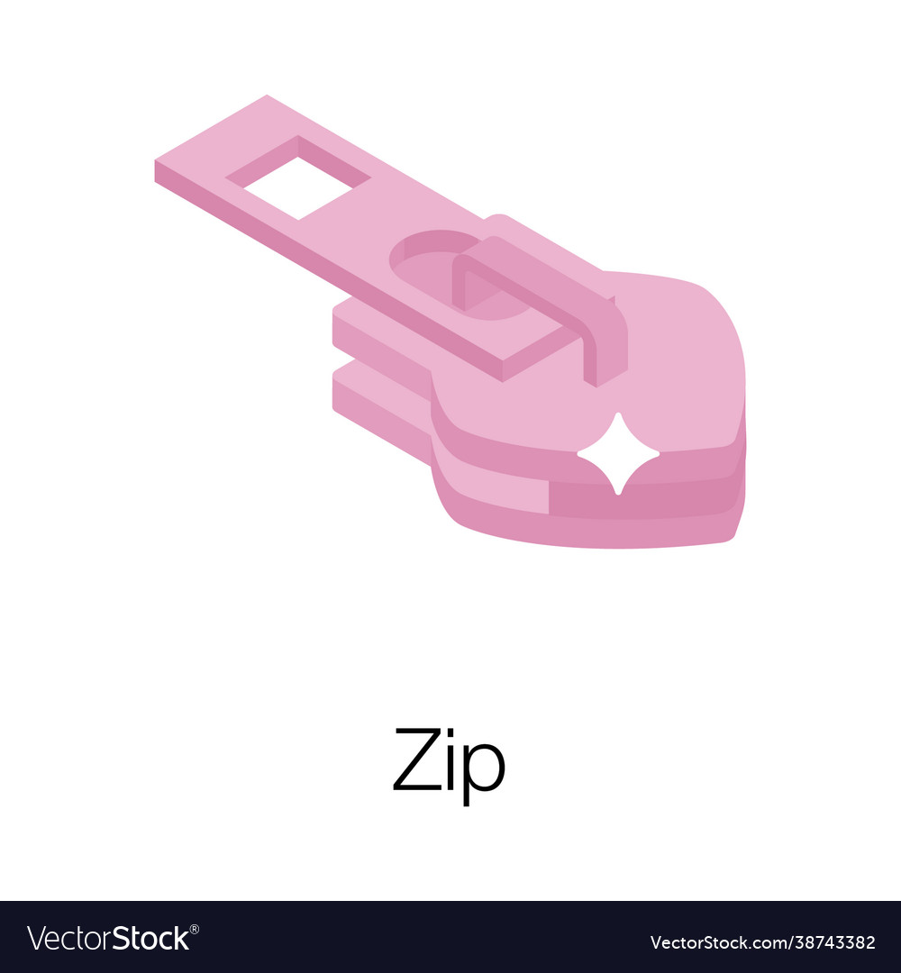 Zip Royalty Free Vector Image - VectorStock