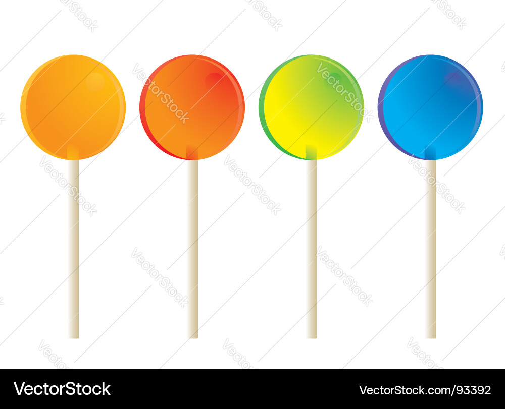 Lollipop Royalty Free Vector Image - VectorStock