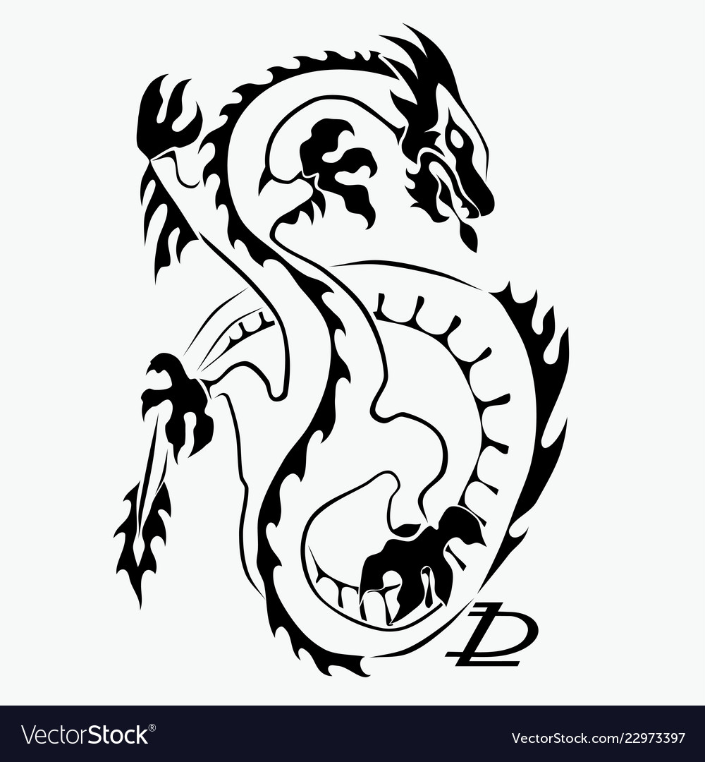 Dragon Royalty Free Vector Image - VectorStock