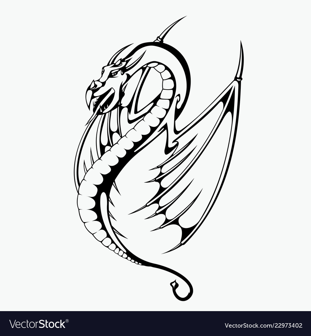 Dragon Royalty Free Vector Image - VectorStock