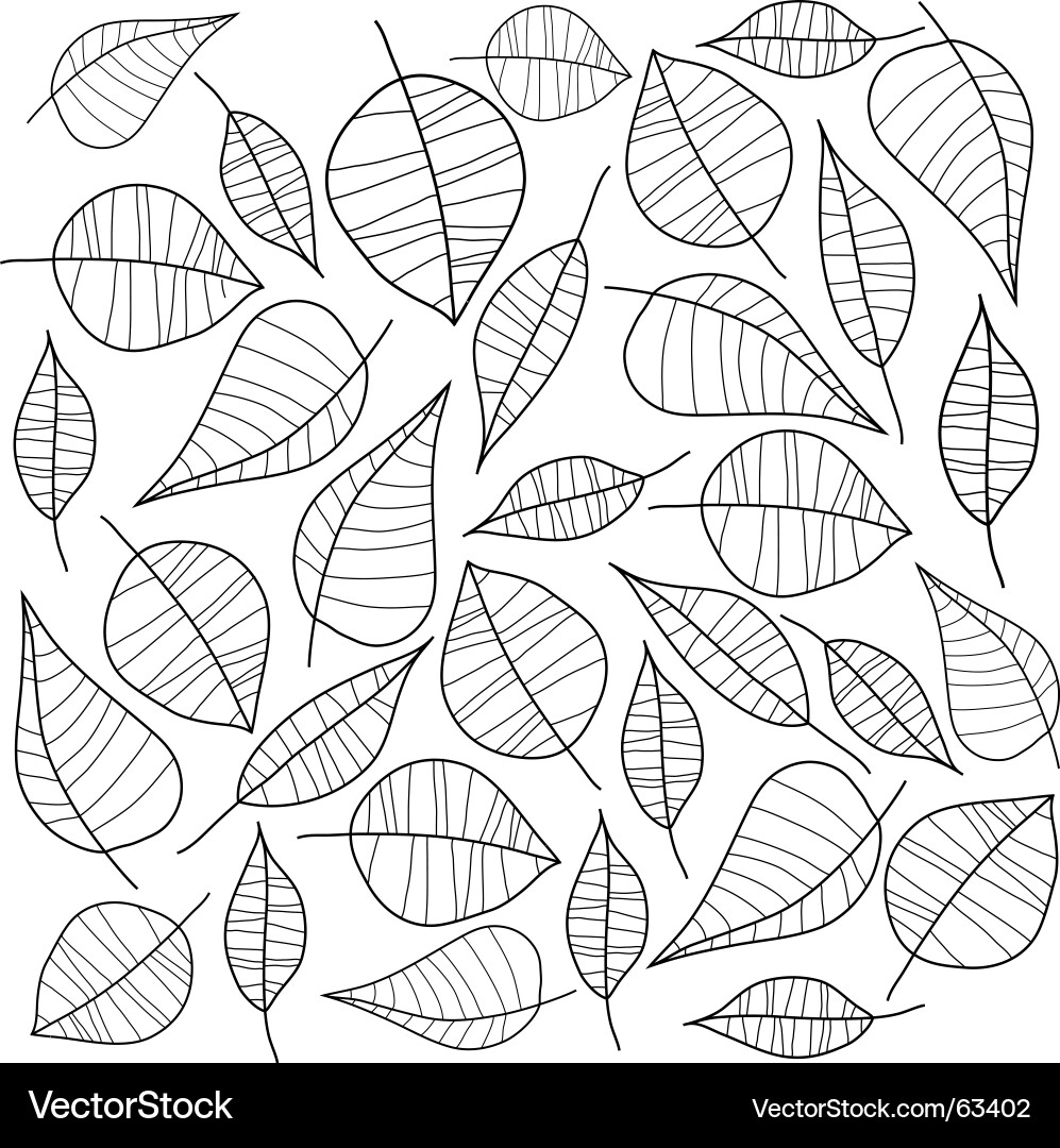 Leafs Royalty Free Vector Image - VectorStock