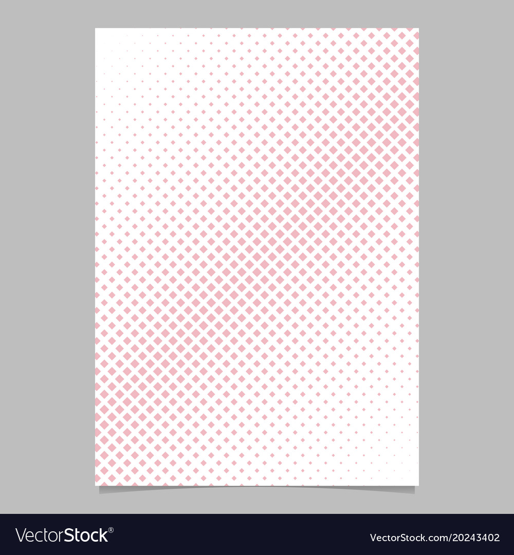 Retro abstract halftone square pattern background Vector Image