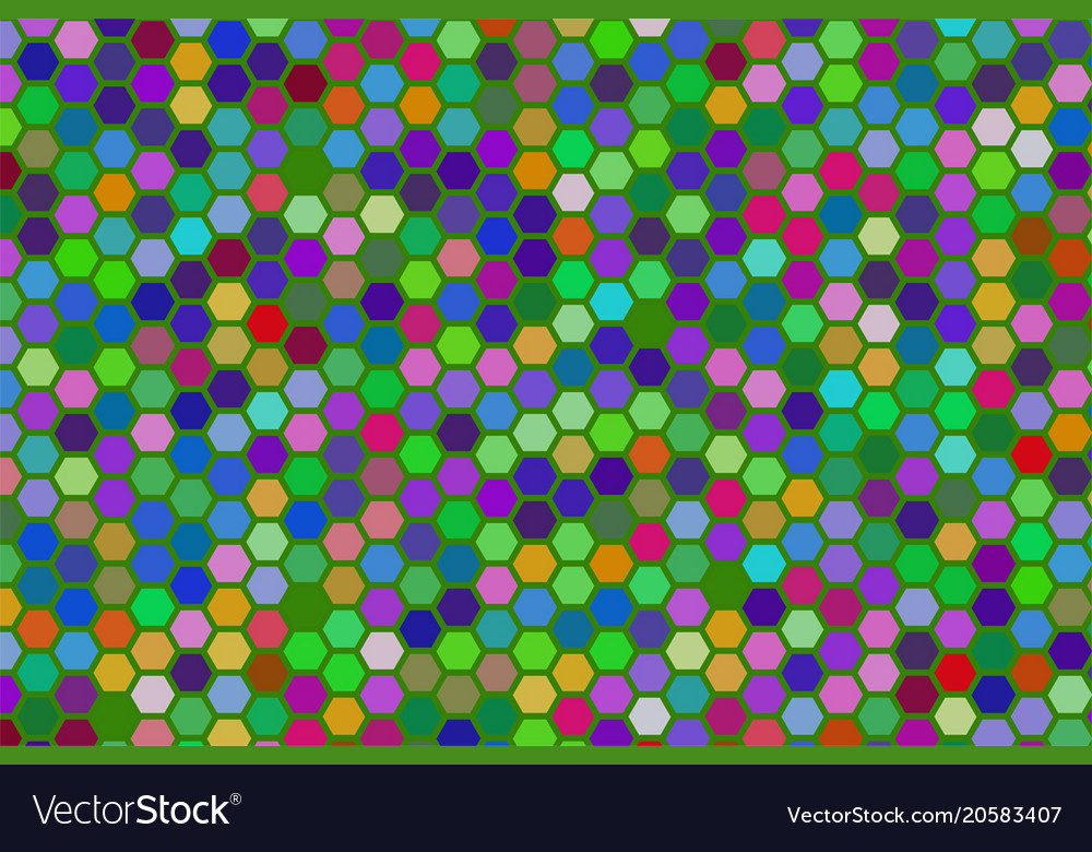 Background abstract hexagon pattern for design Vector Image
