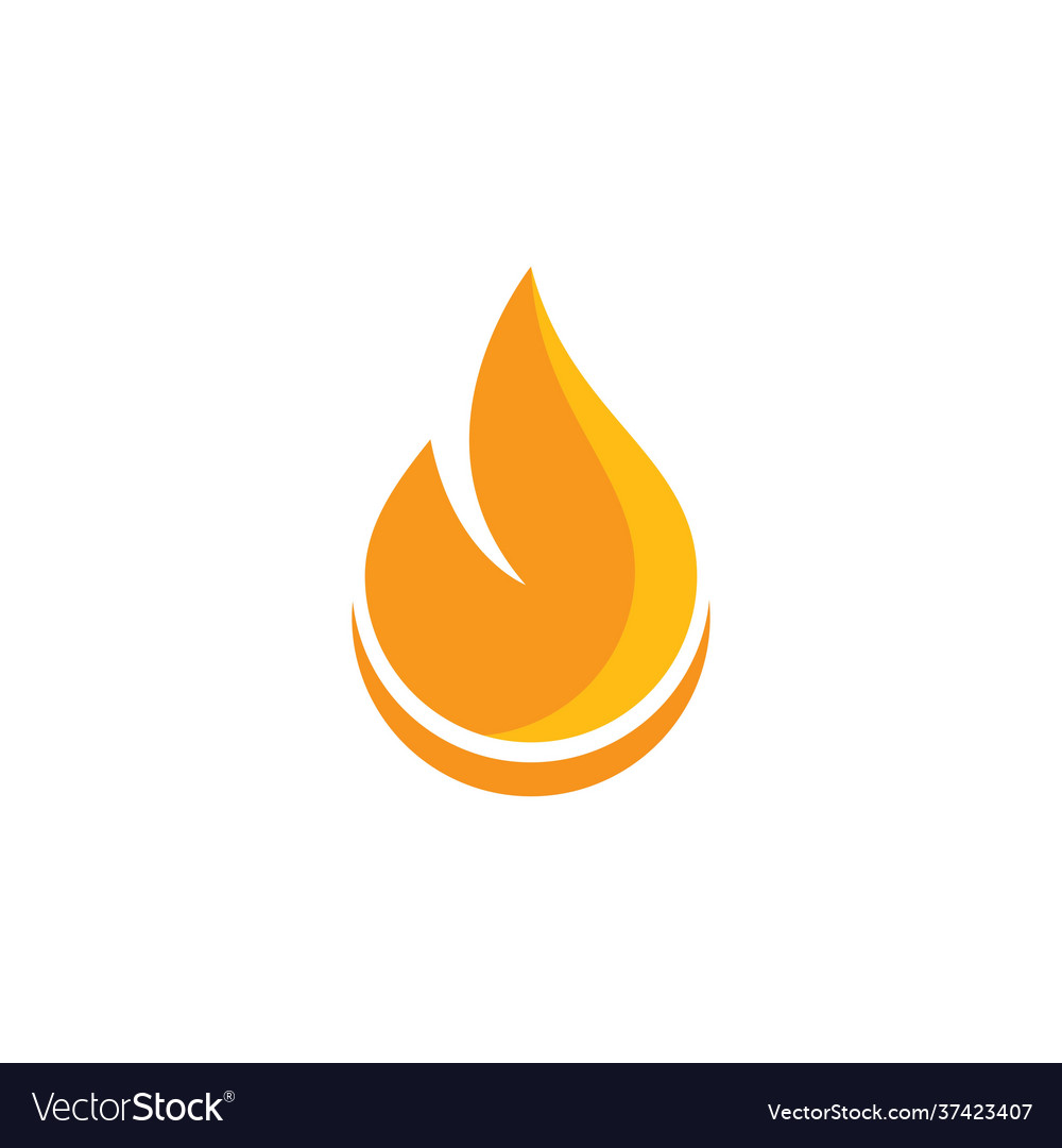 Fire flame Royalty Free Vector Image - VectorStock