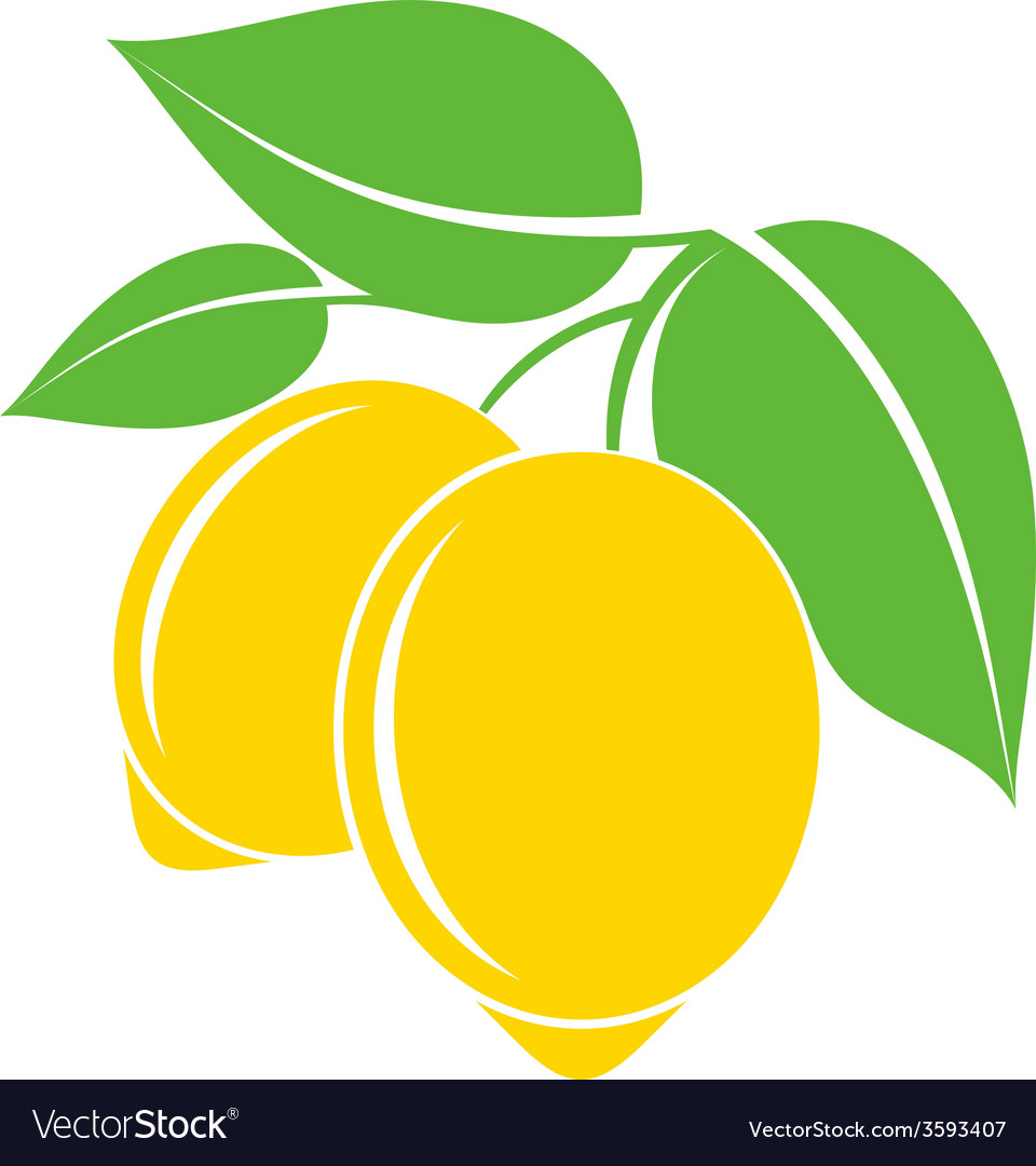 Lemon Royalty Free Vector Image - VectorStock