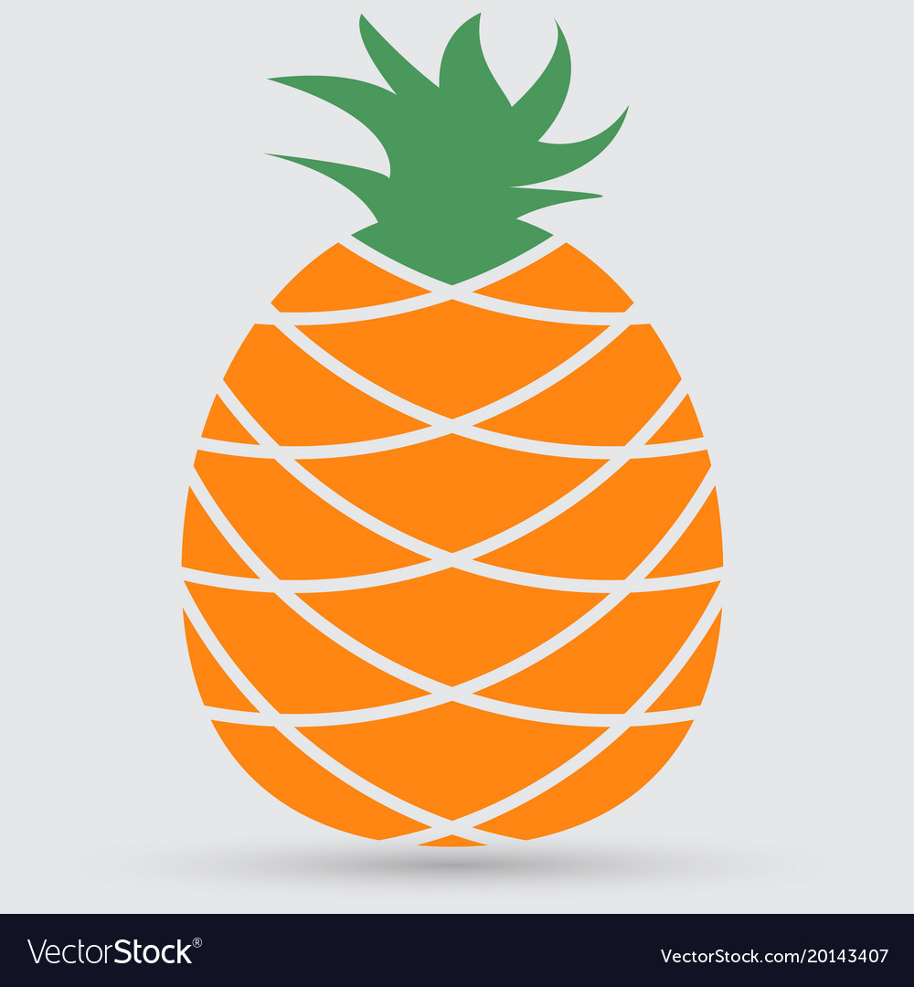 Pineapple icon Royalty Free Vector Image - VectorStock