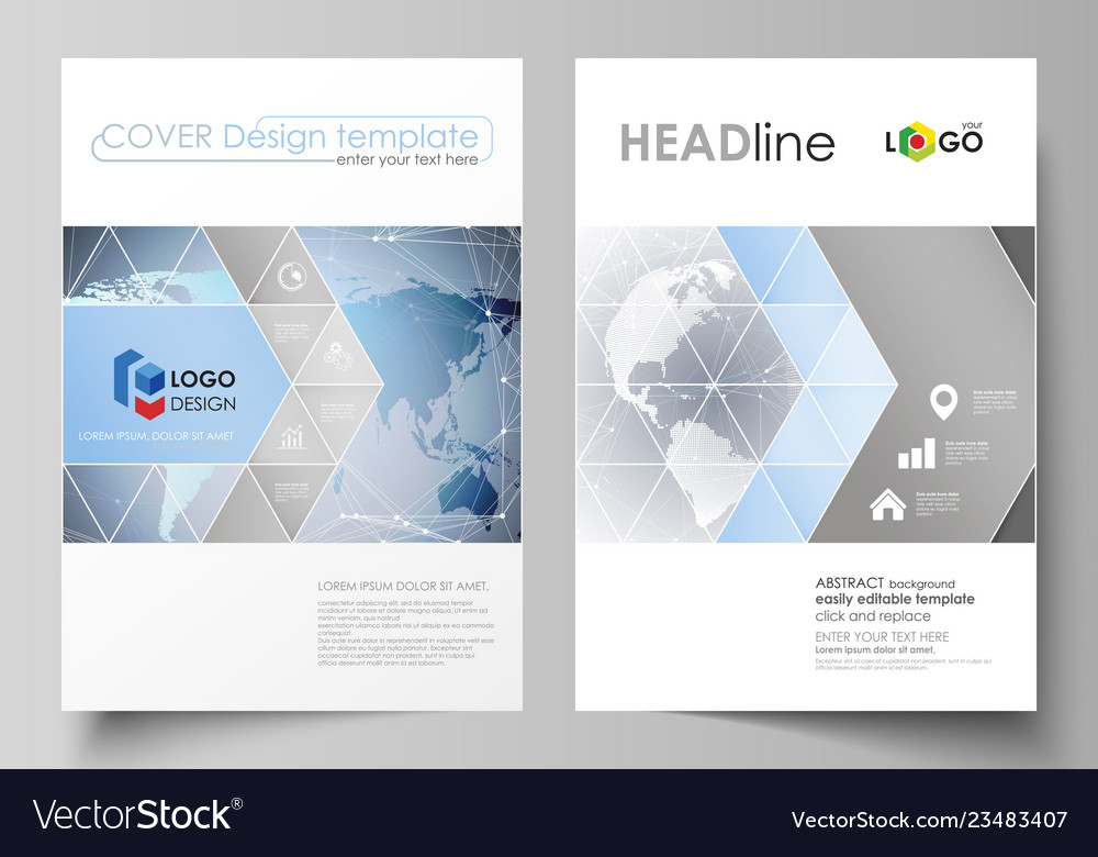 The editable layout Royalty Free Vector Image - VectorStock