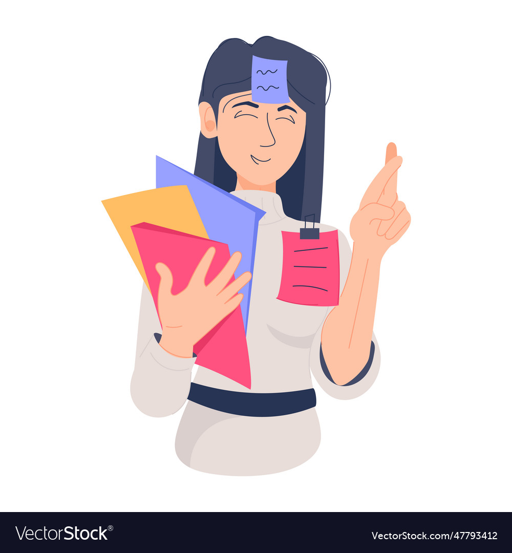 Task handling Royalty Free Vector Image - VectorStock