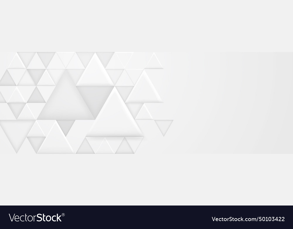 Abstract background with triangular shapes Vector Image