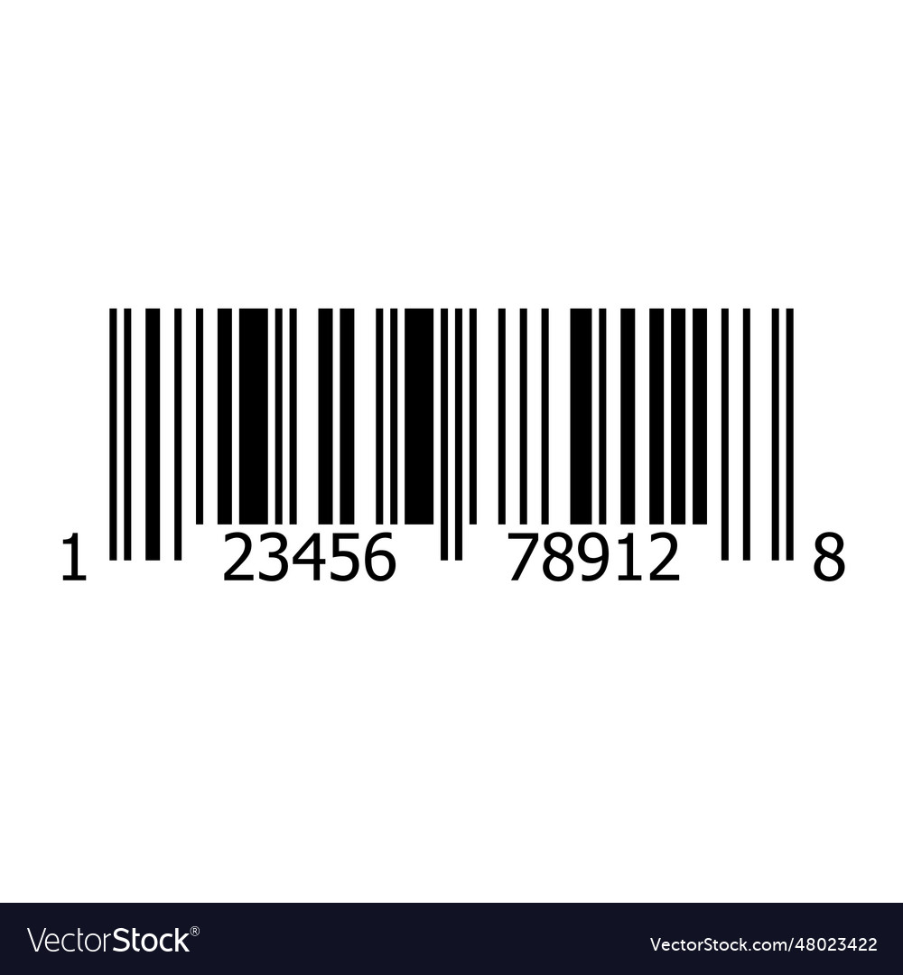 Classic bar code Royalty Free Vector Image - VectorStock