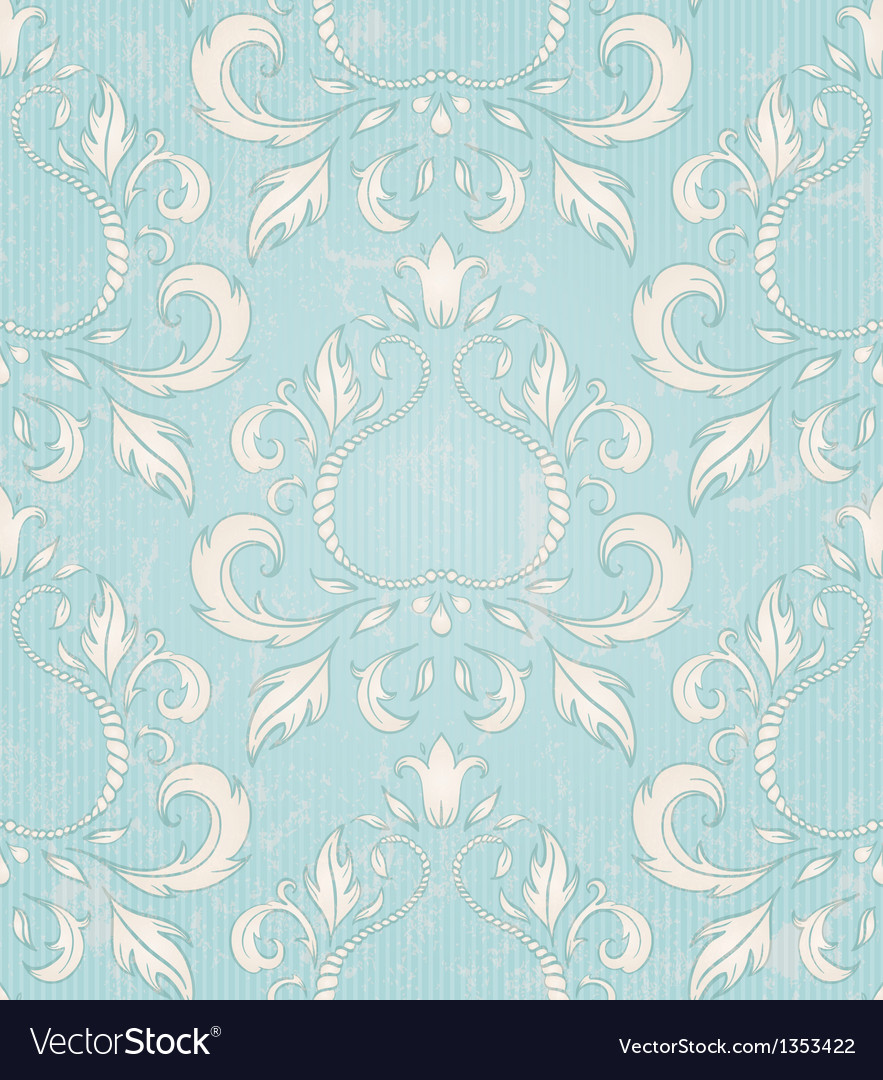 Seamless wallpaper pattern Royalty Free Vector Image