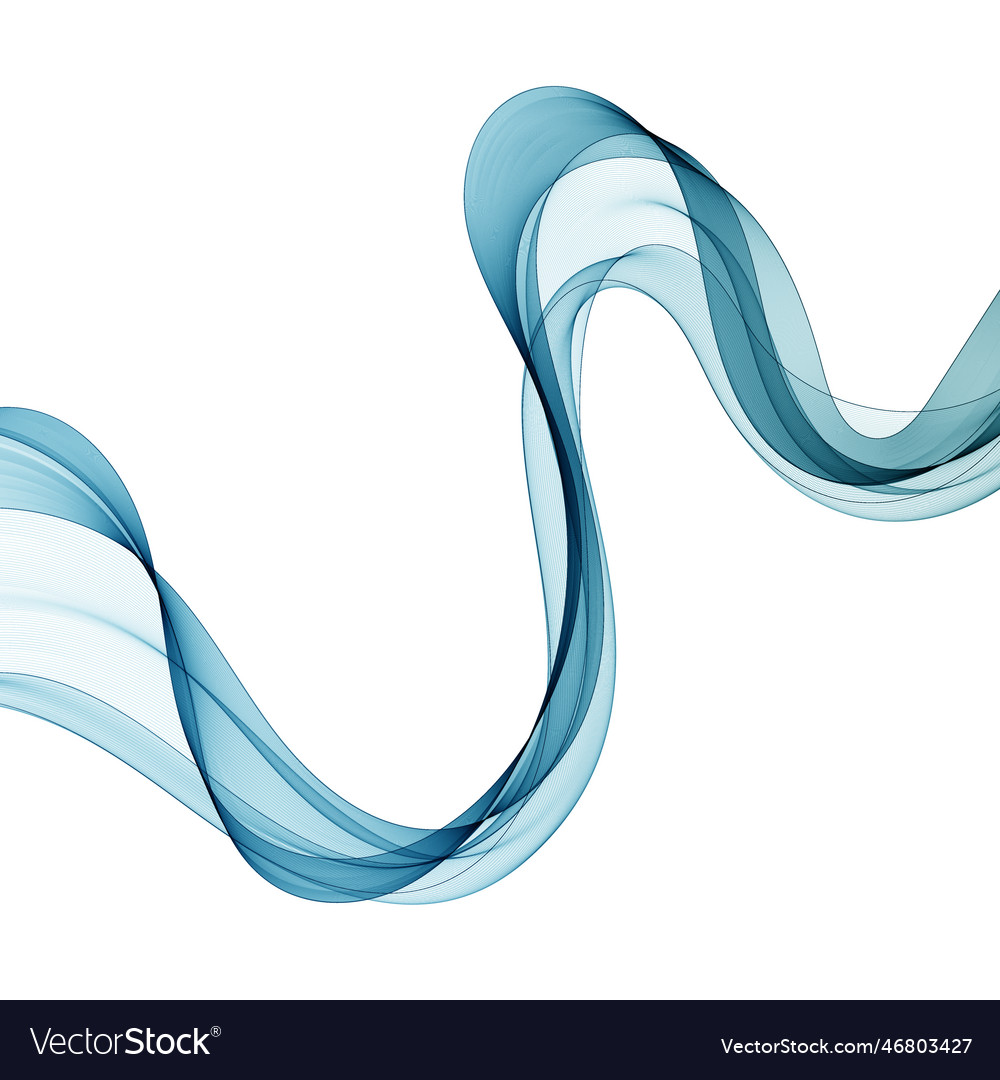 Blue wave pattern presentation layout Royalty Free Vector